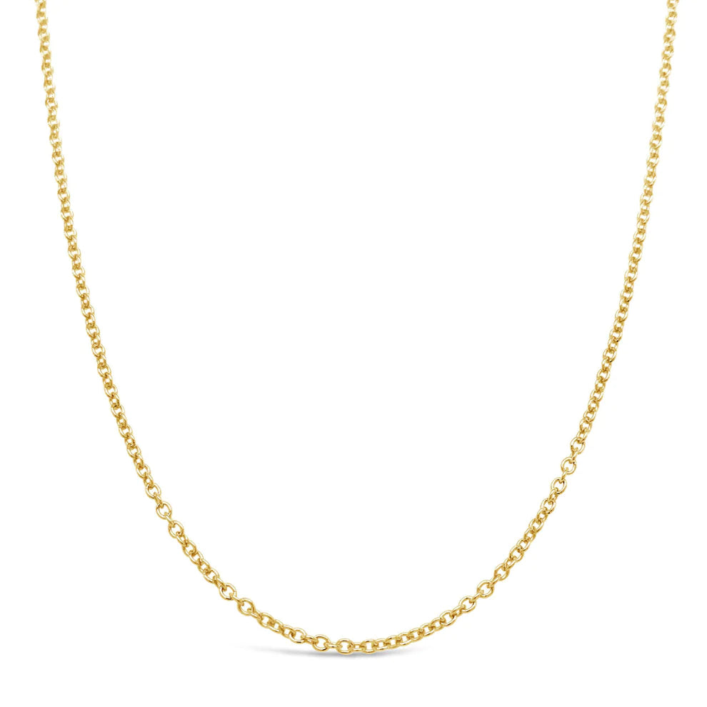 9ct Yellow Gold 'RCA40' Round Cable Chain – Cameron Jewellery